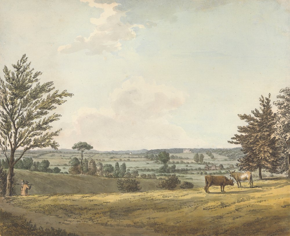 Englefield House, Berkshire by Samuel Hieronymus Grimm