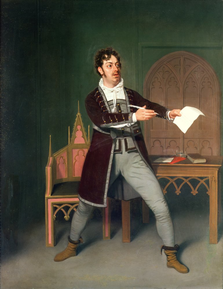 Charles Farley as Francisco in 'A Tale of Mystery' by Thomas Holcroft ...