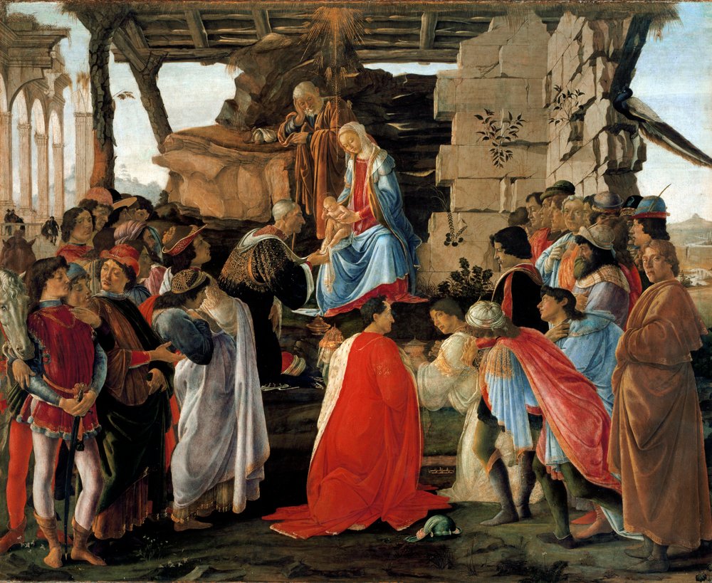 Adoration of the Magi by Sandro (1444/5 1510) Botticelli