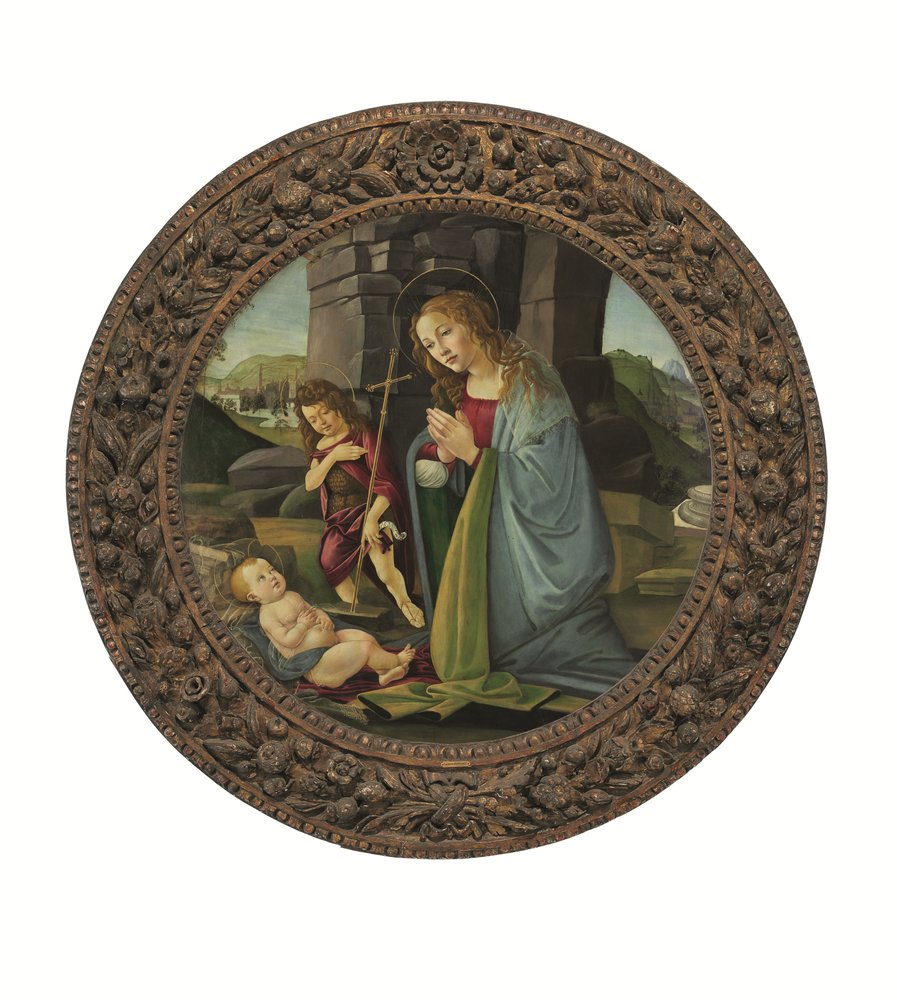 The Madonna Adoring the Christ Child with the Young Saint John the Baptist