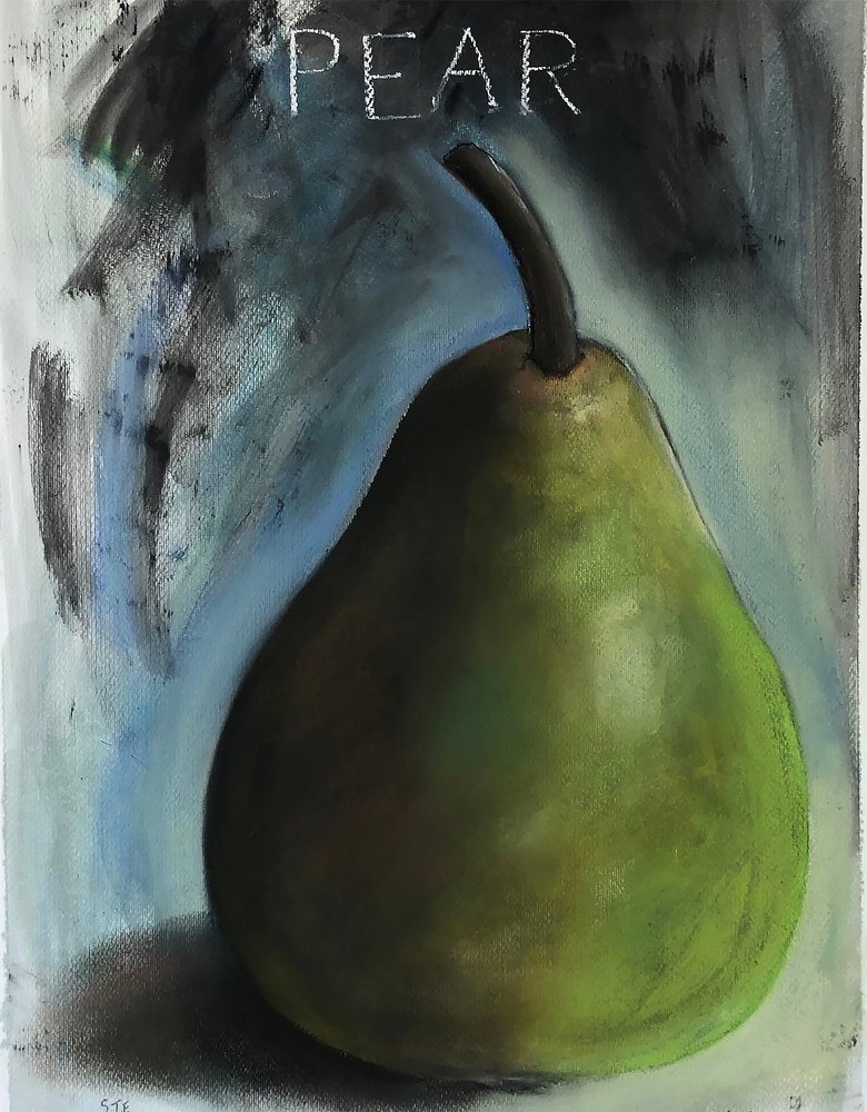 Pear by Sarah Thompson Engels: Buy fine art print