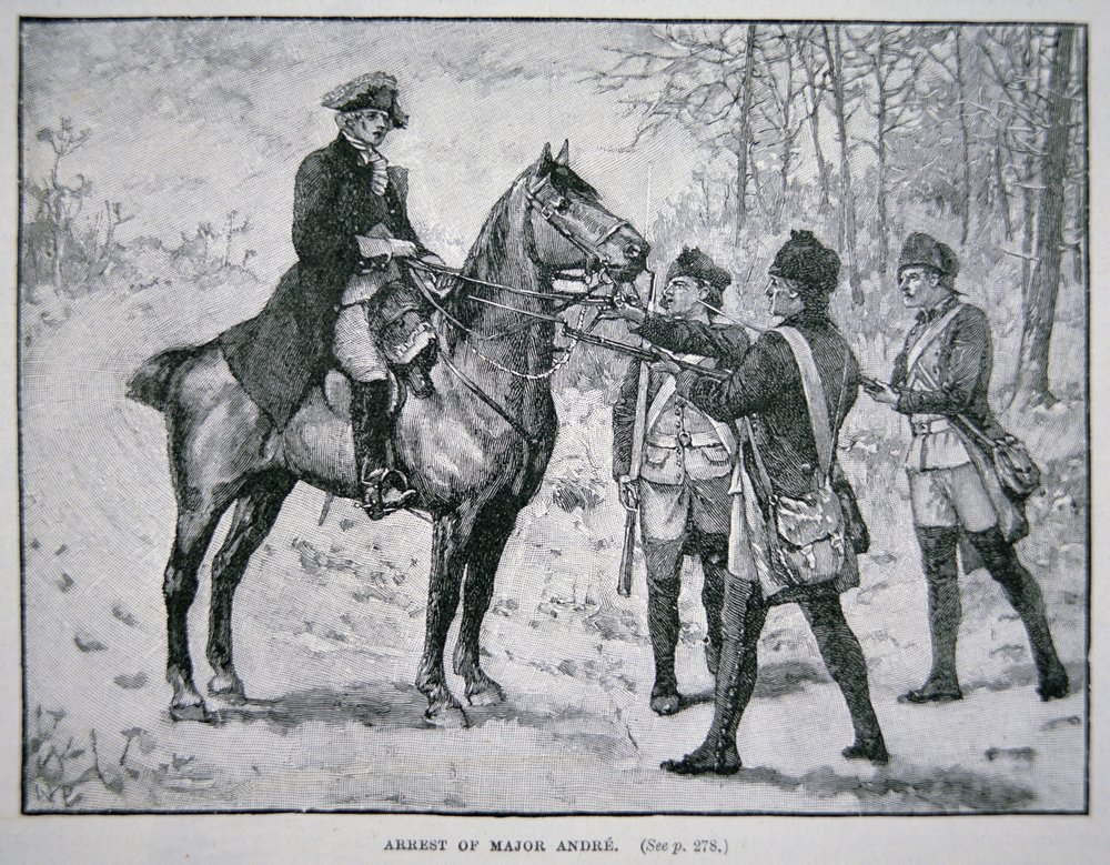 The Capture of Major John Andre by School American