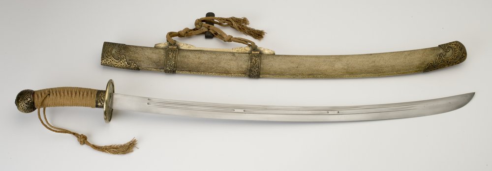 Officer's 'Willow-Leaf Saber' (Liuyedao) of the Late Qing Period