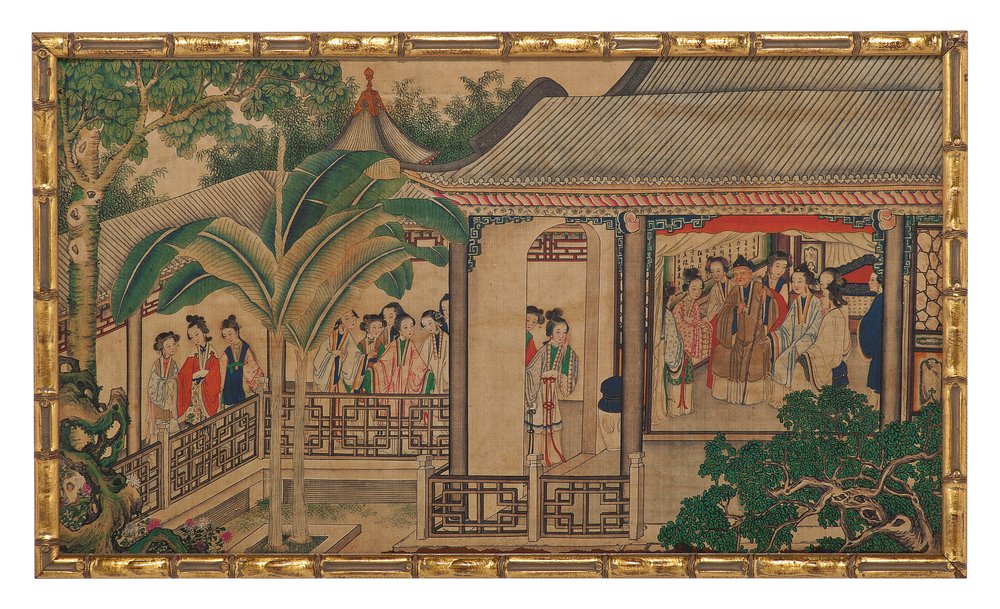 One of Twenty-Four Scenes from Dream of the Red Chamber