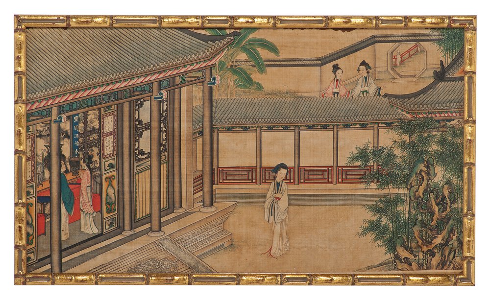 One of Twenty-Four Scenes from Dream of the Red Chamber