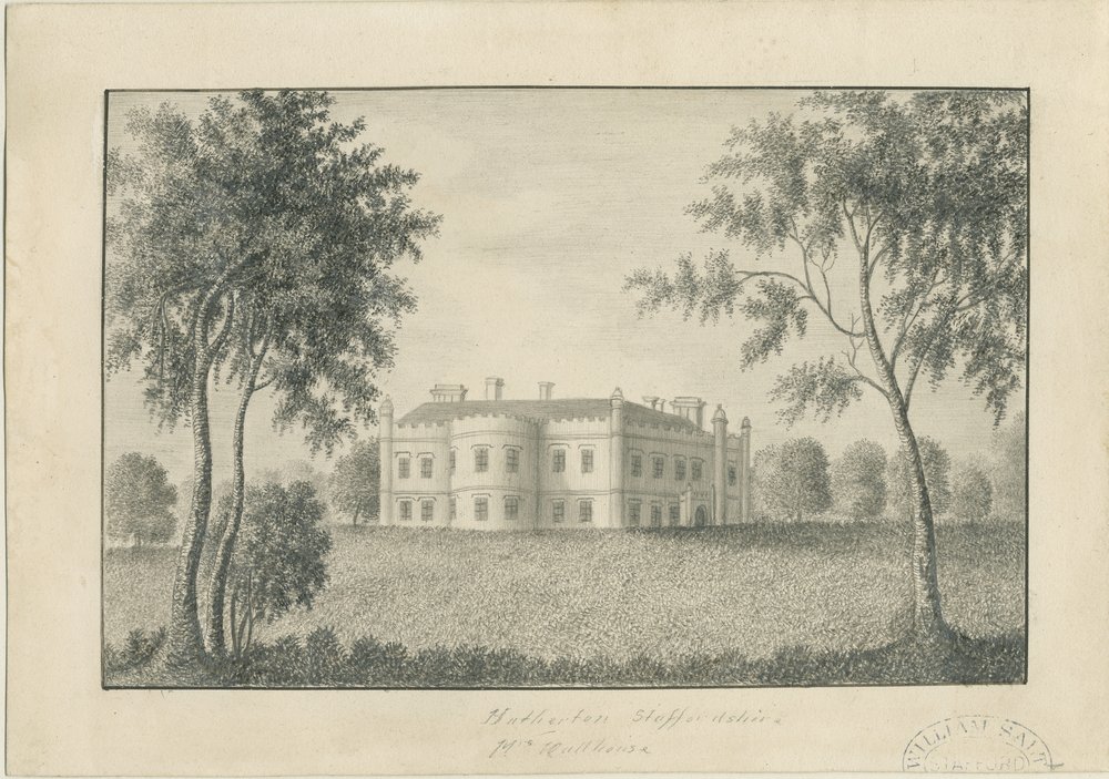 Hatherton Hall by School English: Buy fine art print