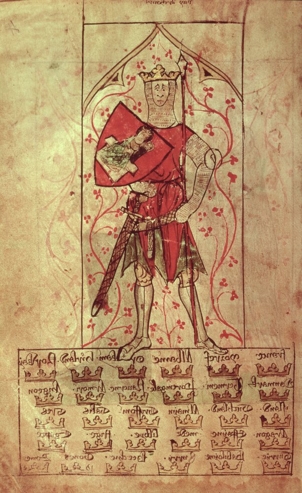 King Arthur and the Thirty Kingdoms written during the reign of Edward II