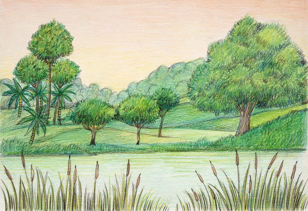 Prehistory - Tertiary - reconstruction of natural environment