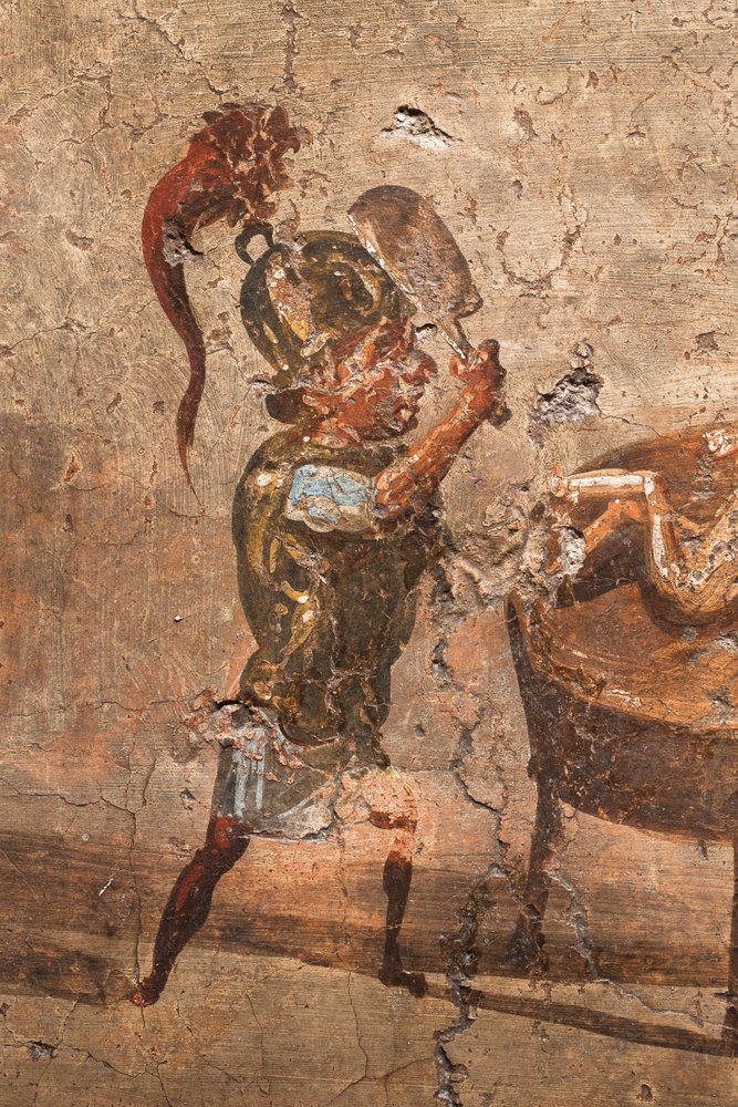 The Judgment of Solomon, Pompeii by School Roman