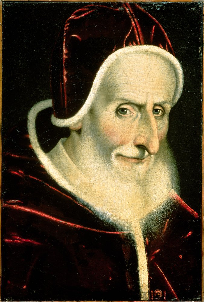 Portrait of Pope Pius V (Michele Ghislieri) (1504-72) 1576-80
