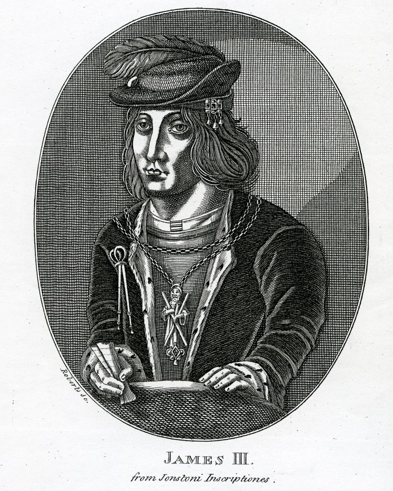 James III of Scotland by Scottish School: Fine art print