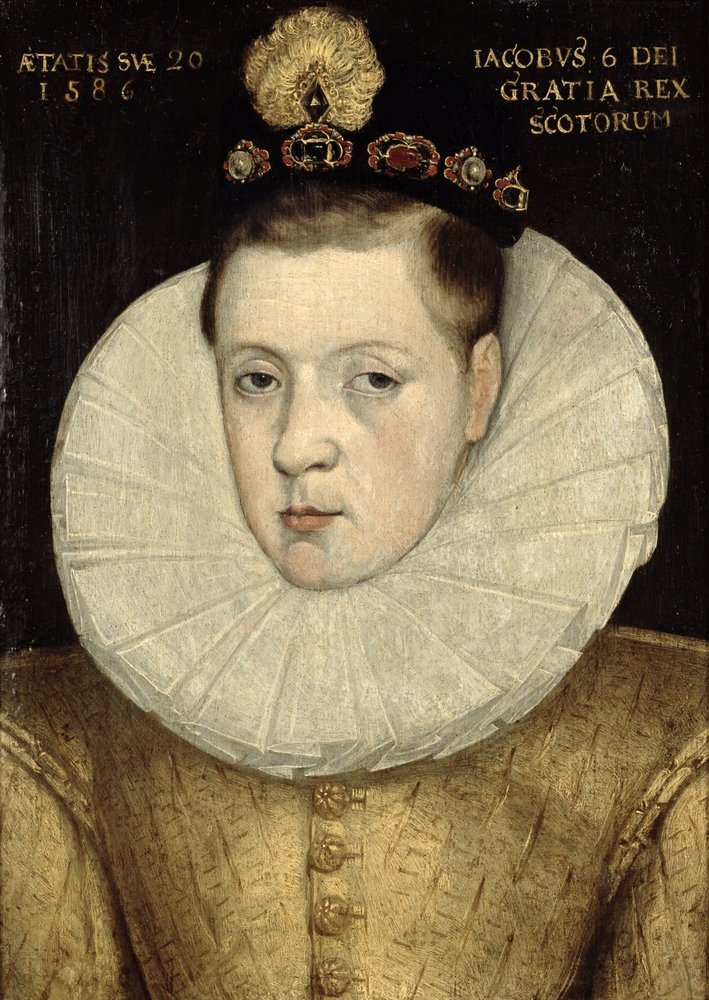 Portrait of James VI of Scotland, later James I of England