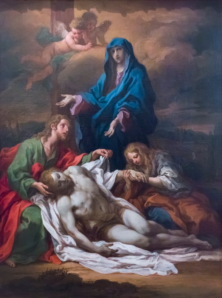 The Deposition by Sebastiano Conca: Buy fine art print