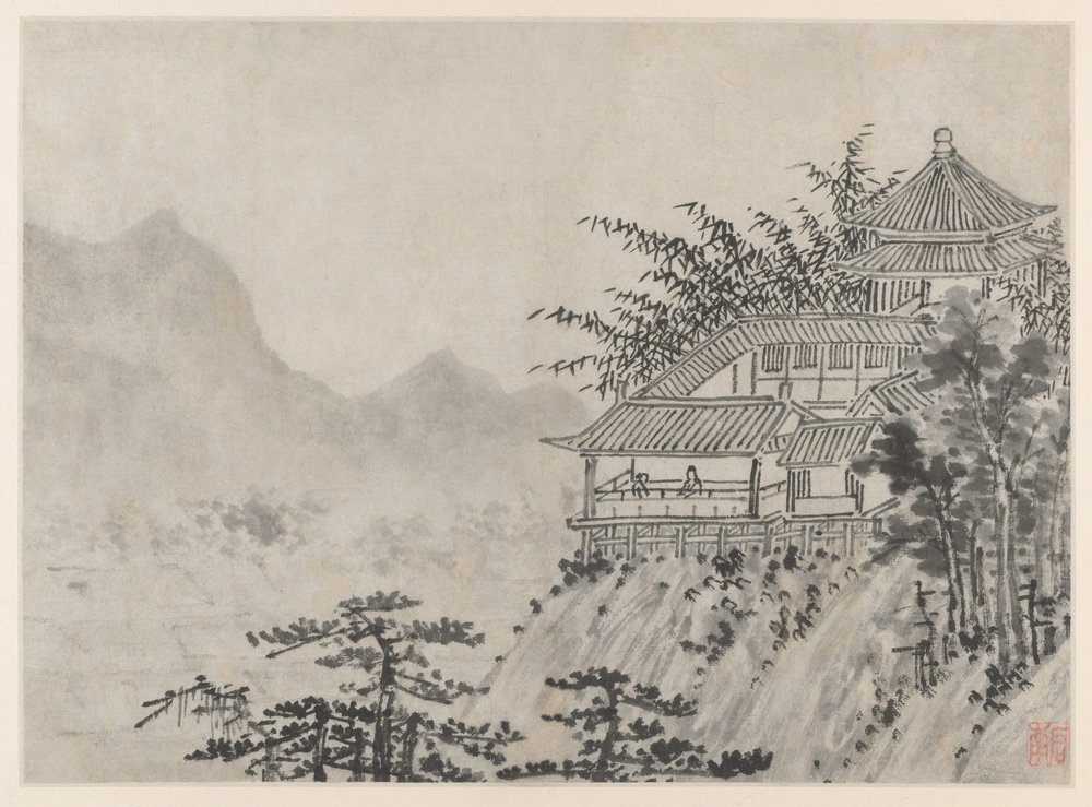 Twelve Views of Tiger Hill, Suzhou: The Thousand Acres of Clouds, after ...