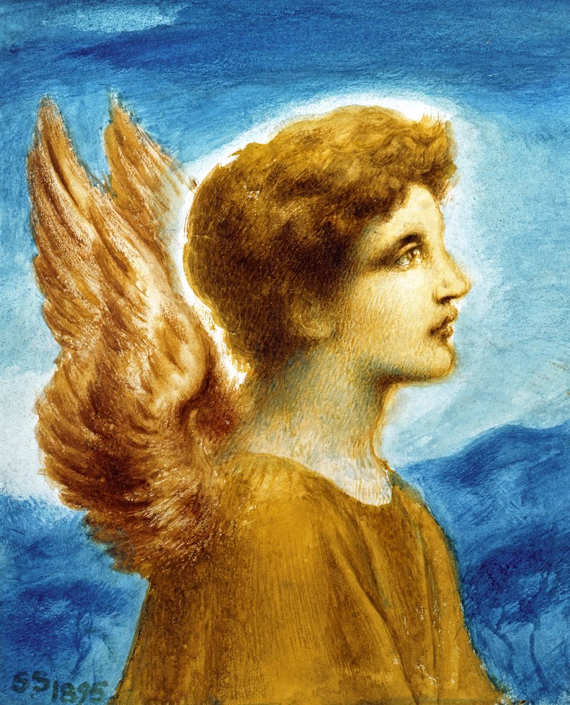 Angel Boy by Simeon Solomon: High-quality fine art print
