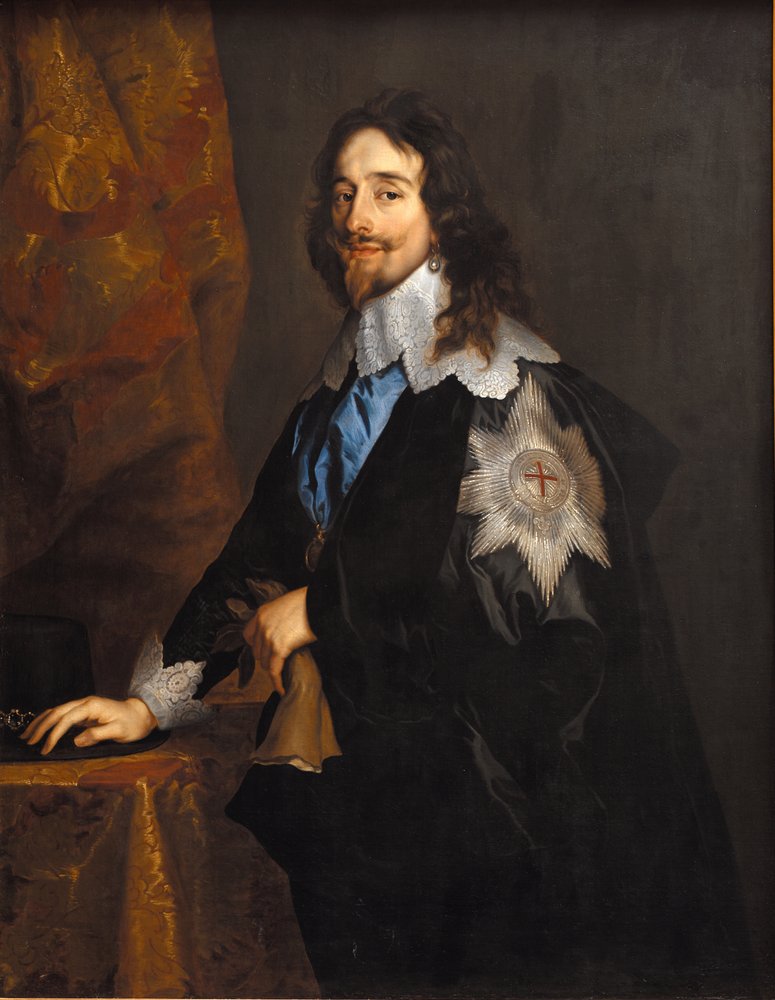 Portrait of King Charles I of England, Scotland and Ireland