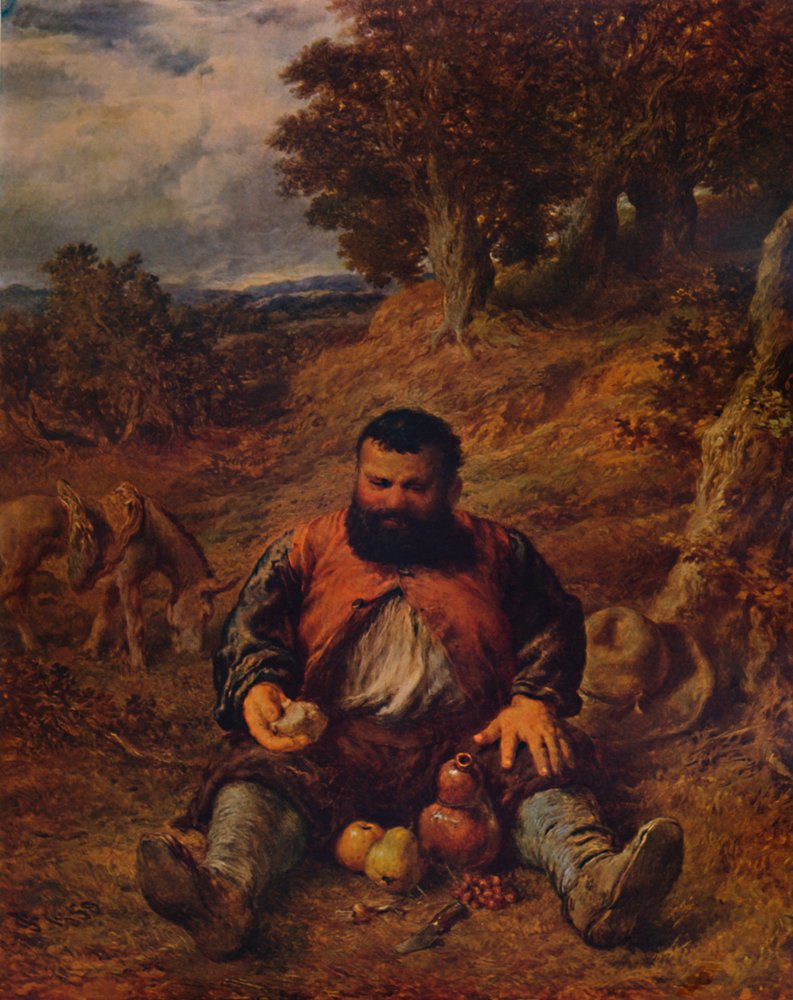 Sancho Panza by Sir John Gilbert: Buy fine art print