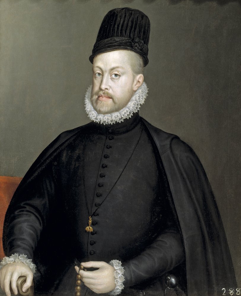Portrait of Philip II of Spain by Sofonisba Anguissola
