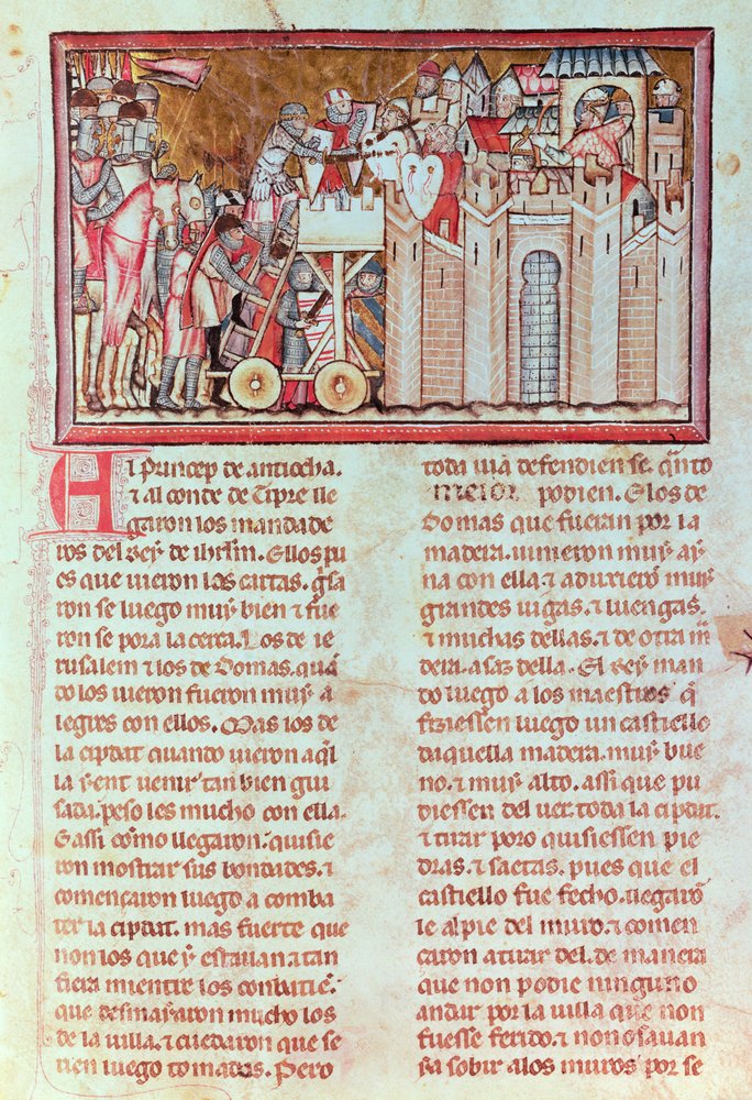 Siege and assault of the city of Belina, defended by King Aynart (Gran ...