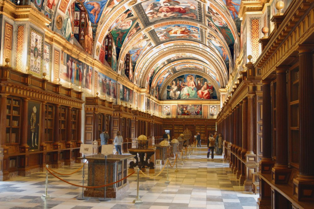 The Library by Spanish School: Buy fine art print