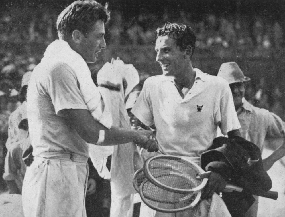 Fred Perry and FX Shields by Sport and General