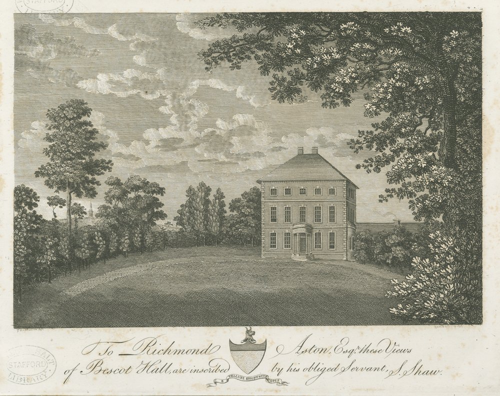 Bescot Hall by Stebbing Shaw: Buy fine art print