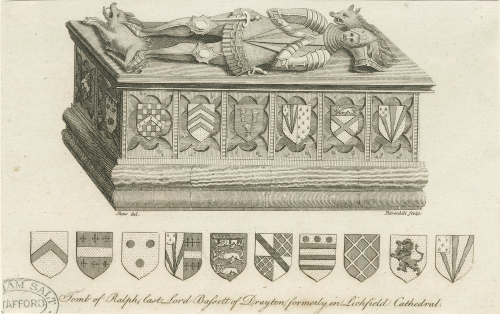 Lichfield Cathedral - Tomb of Lord Bassett by Stebbing Shaw
