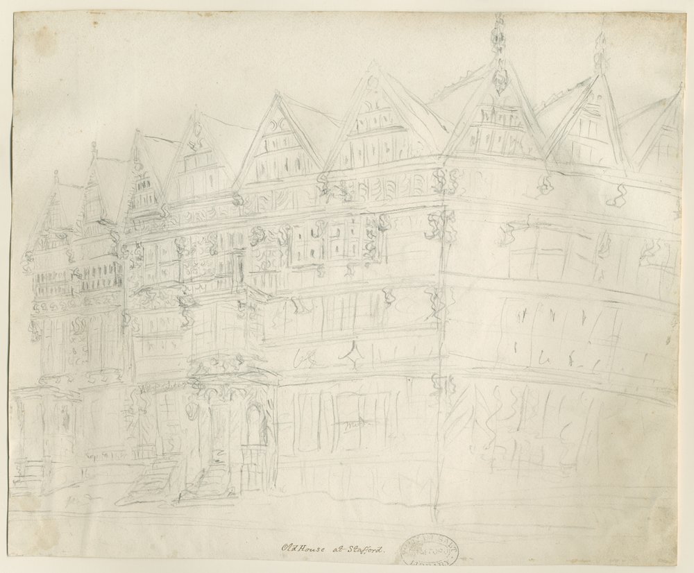 Stafford - Ancient High House by Stebbing Shaw