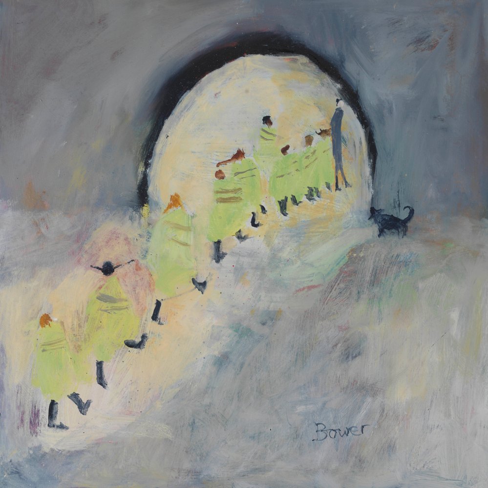 Walking Bus II by Susan Bower: Buy fine art print