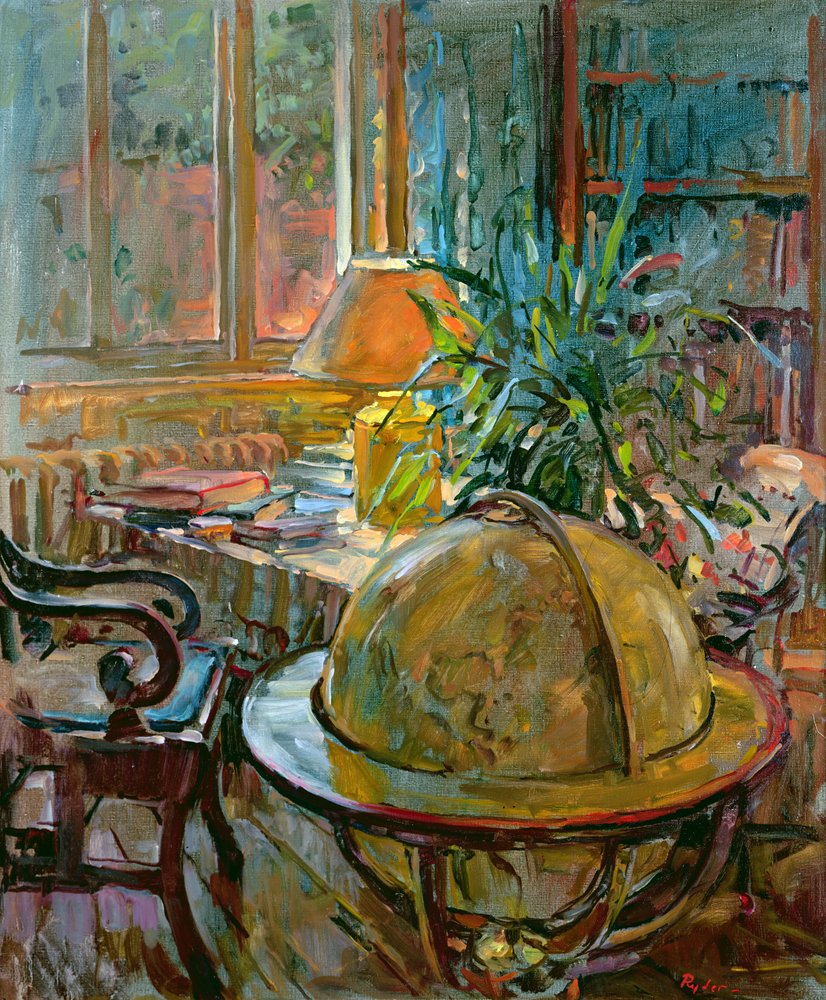 The Globe by Susan Ryder: Highest-quality art reproduction