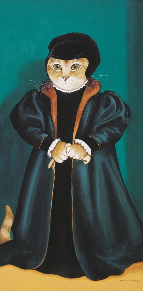 Illustration from Cats Galore! A Compendium of Cultured Cats