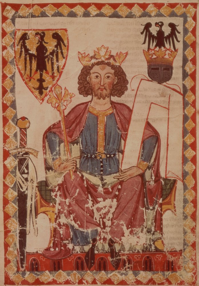 King Henry, Illustration from the Manesse Codex, a Collection of ...