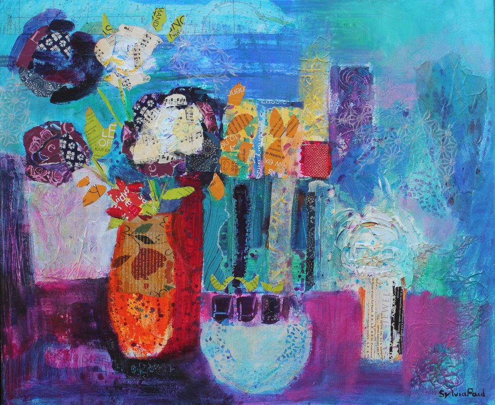 Blue Beyond by Sylvia Paul: Highest-quality art reproduction