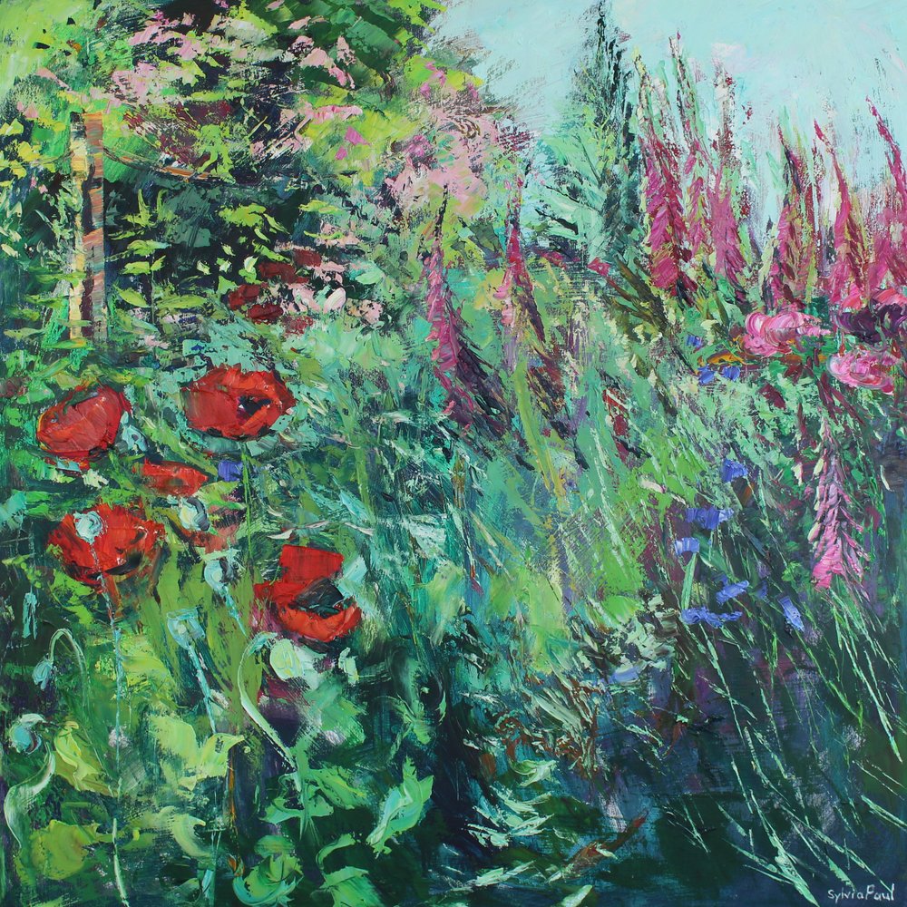 June Garden by Sylvia Paul: Highest-quality art reproduction