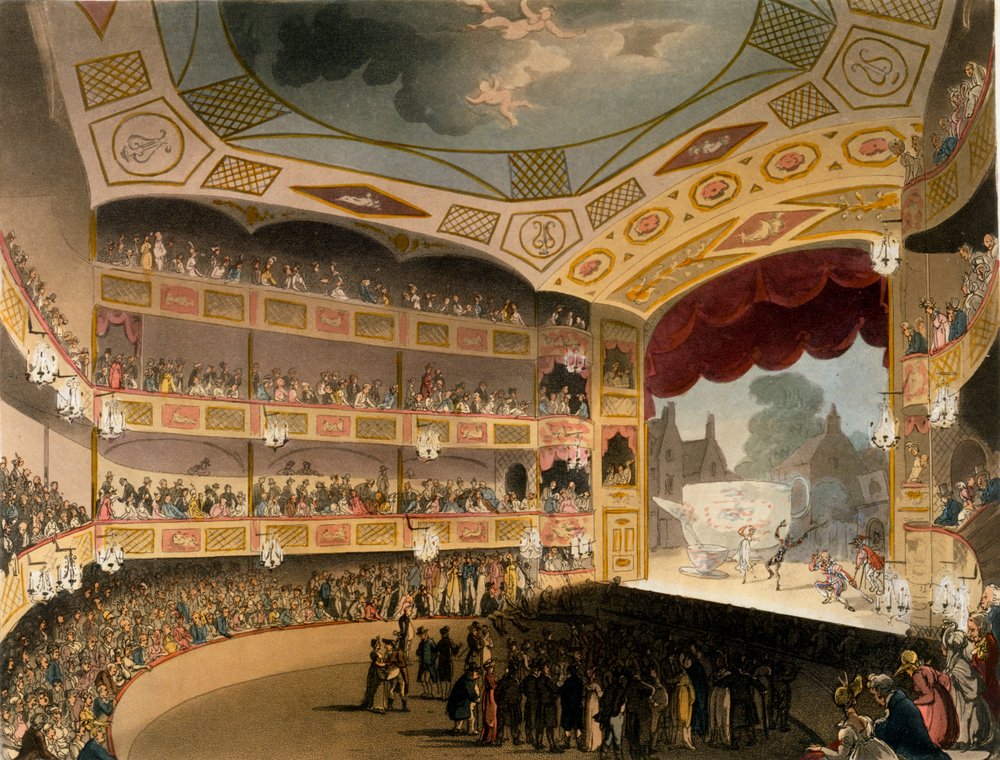 Royal Circus from Ackermann's 'Repository of Arts'