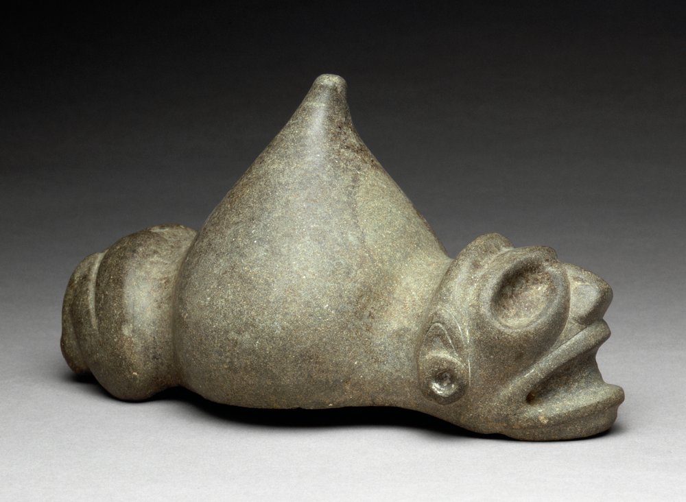 Three-pointer Zemi by Taino Culture: Buy fine art print