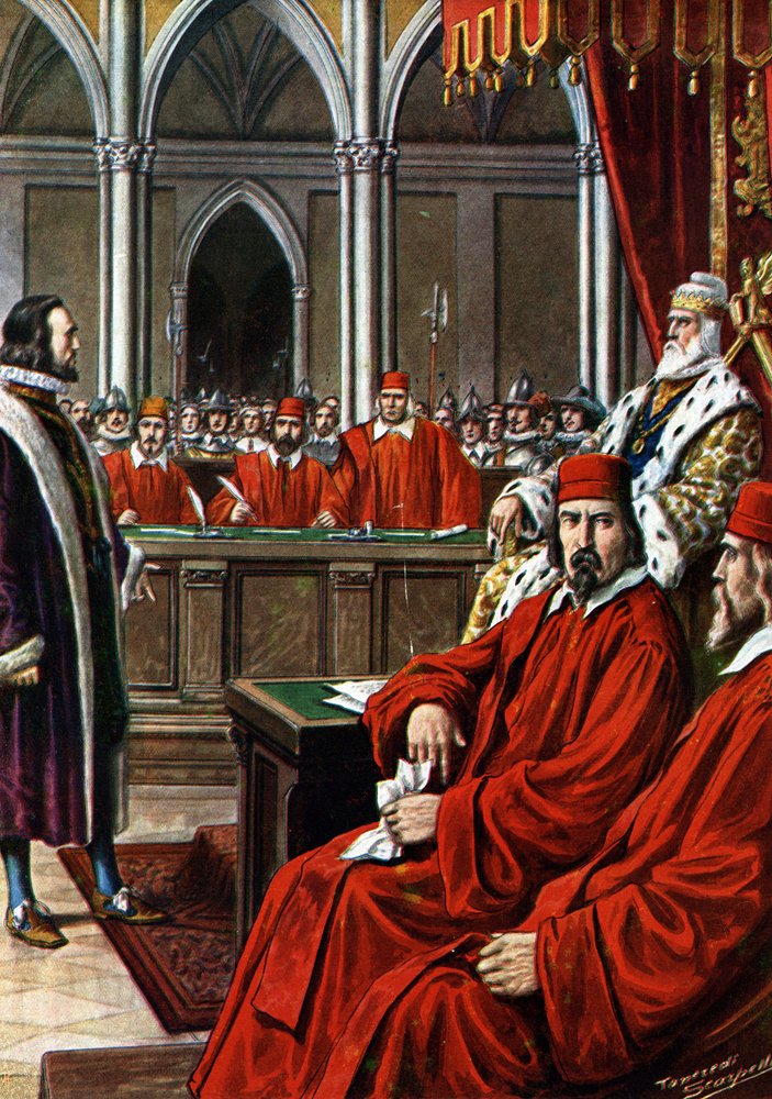 Cretan War: The trial of Francesco Morosini after the siege of Candia, accused of cowardice and ...