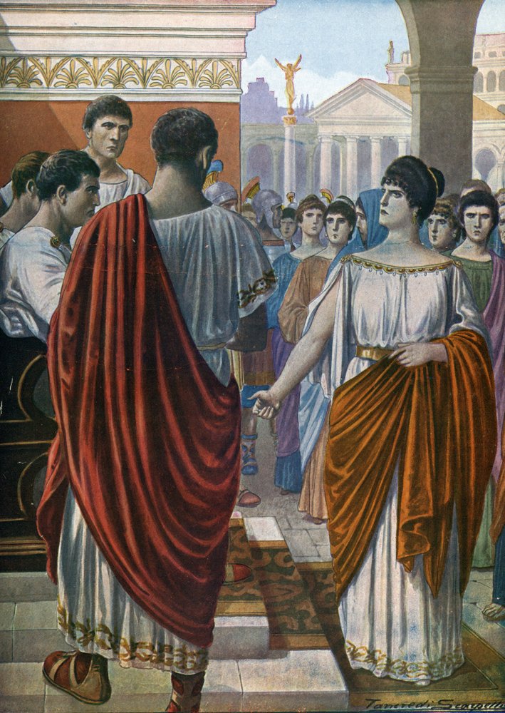 Roman Antiquity: Hortensia, leader of the Roman matrones hit by a new ...