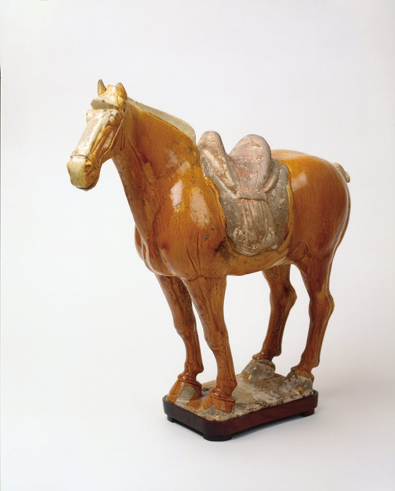 Horse with Saddle, Tang dynasty, 618-907 A.D.
