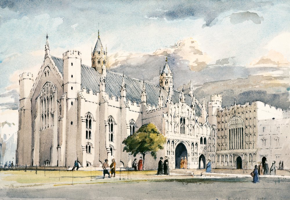 Old Guild Hall, London by Terry Ball: Buy fine art print