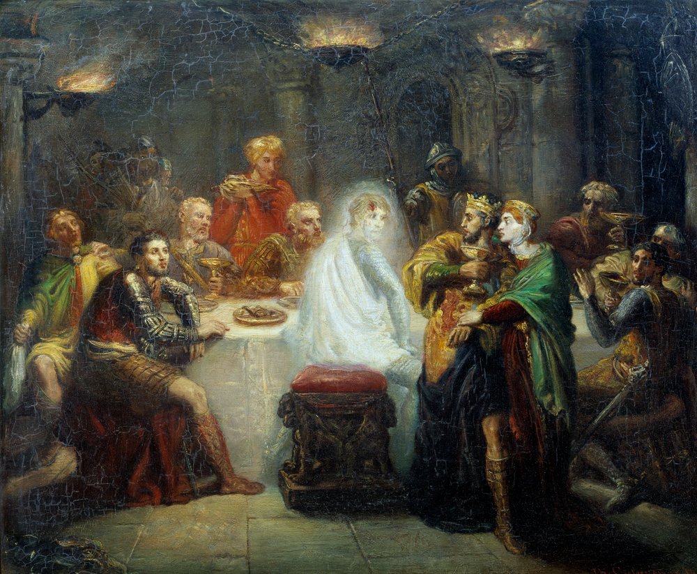 The Spectrum of Banco Illustration for William Shakespeare's MacBeth