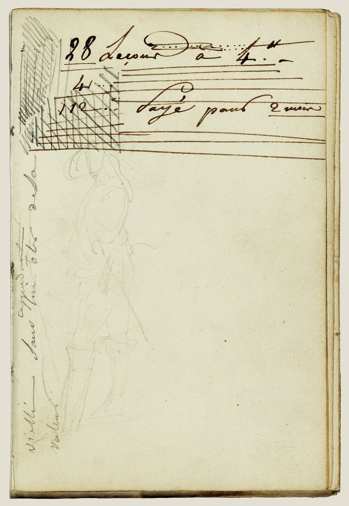 Standing Cavalier, Continuation of Letter