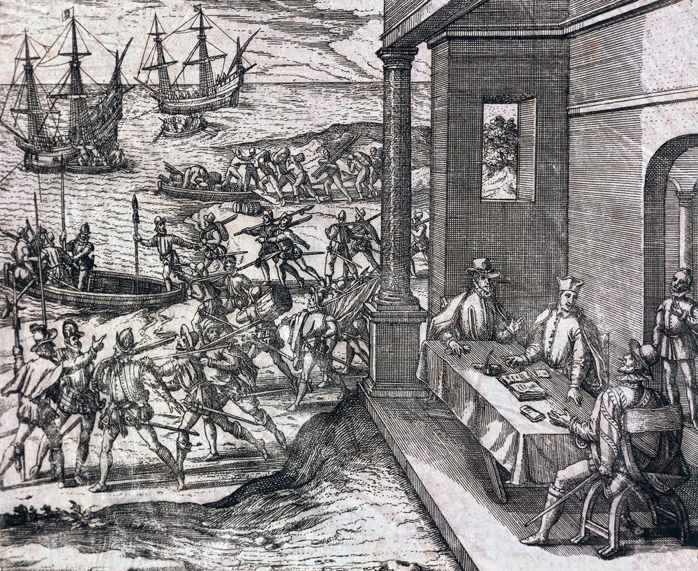 Agreement between Francisco Pizarro, Diego de Almagro and Hernando de ...