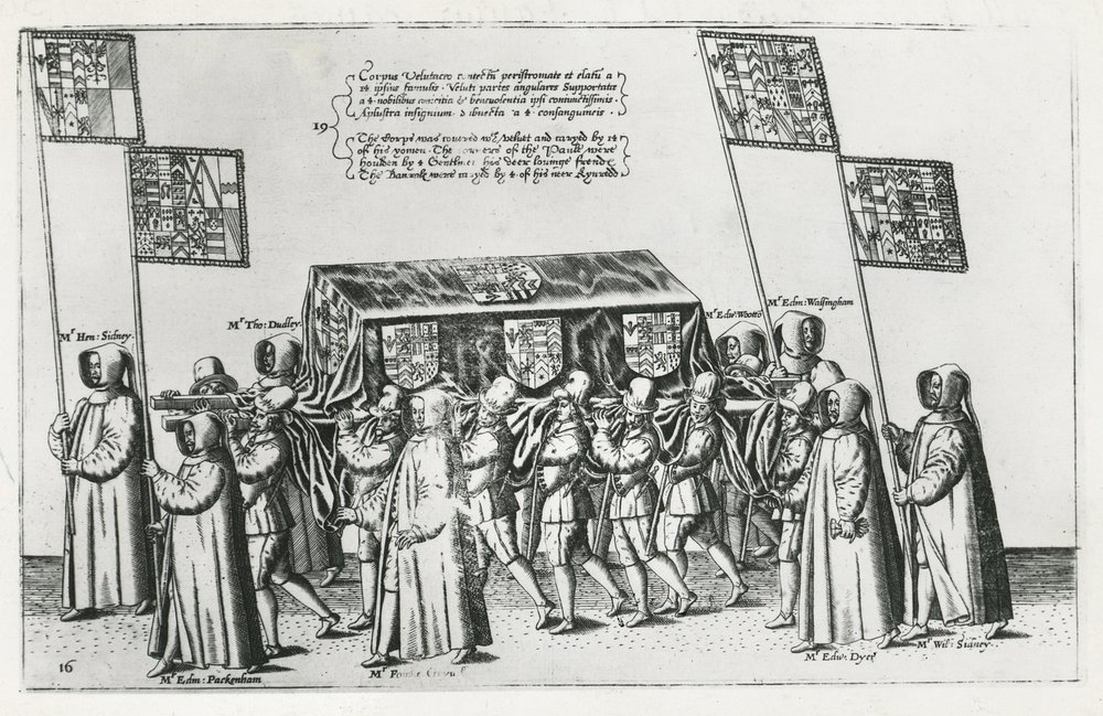 The Funeral Cortege of Sir Philip Sidney on the Way to St. Paul's ...
