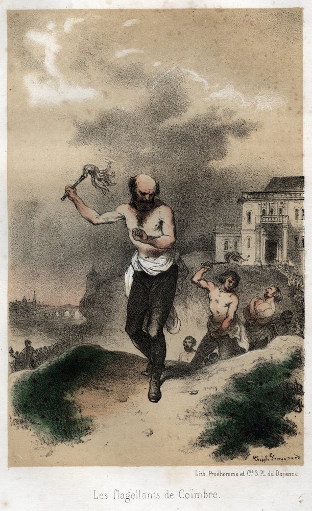 The Flagellants of Coimbre: The Jesuites of Coimbra in Portugal Make ...