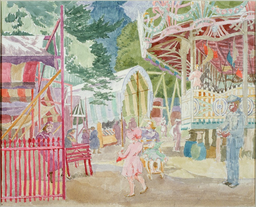 The Fair at Bath by Therese Lessore: Buy fine art print
