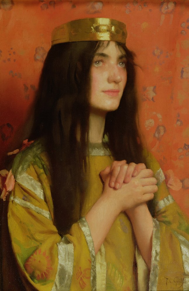 Queen Clothilde by Thomas Cooper Gotch: Buy fine art print