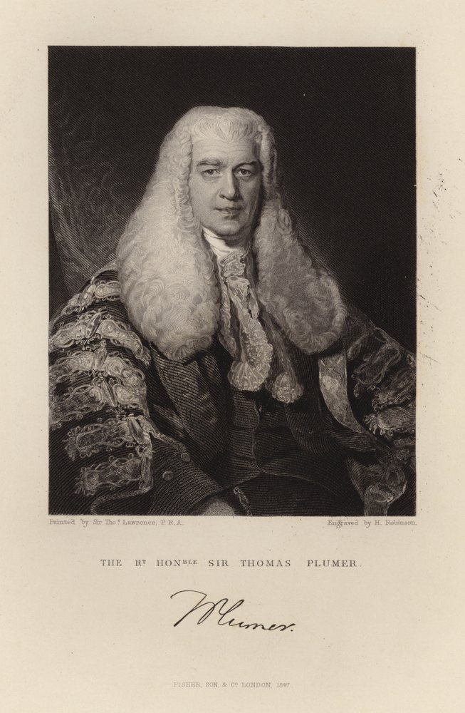 Sir Thomas Plumer by Thomas Lawrence: Buy fine art print