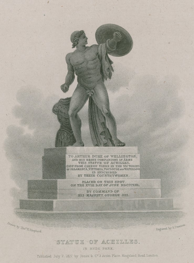 Statue of Achilles in Hyde Park, London