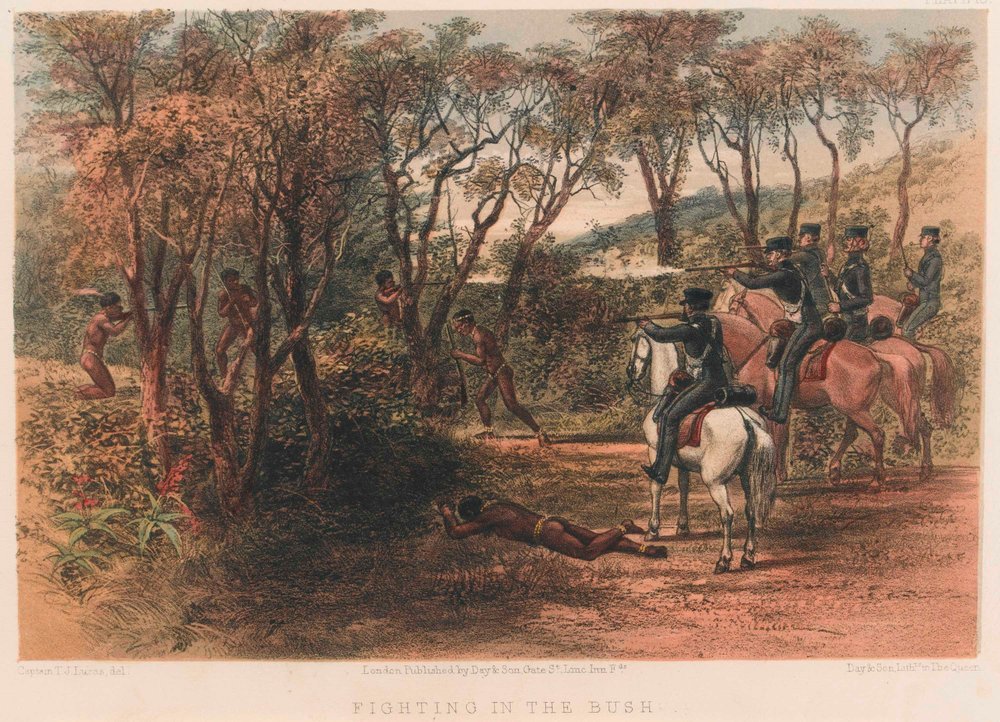 Fighting in the Bush, 8th Cape Frontier War